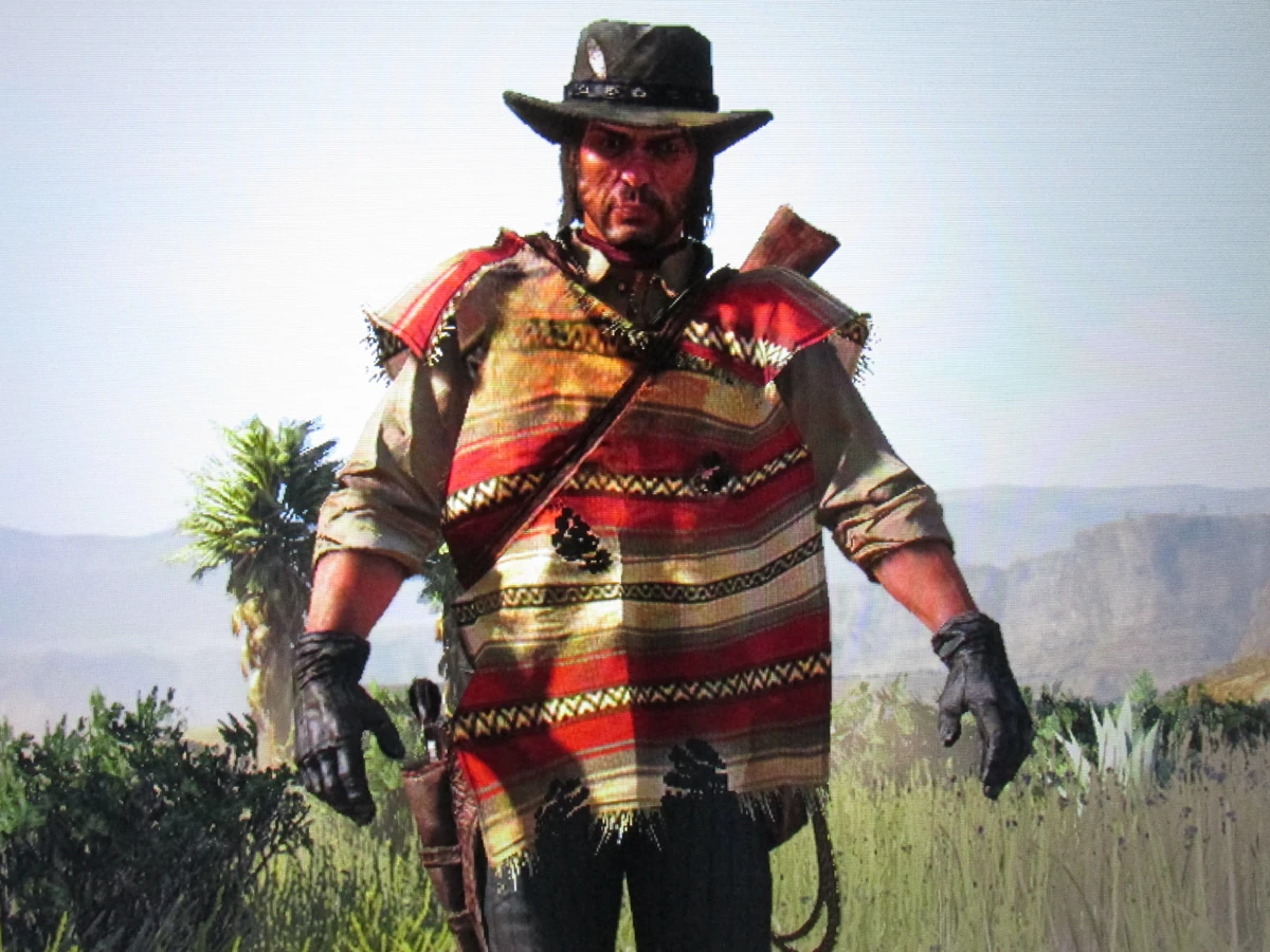 Poncho mexicano | Red Dead Wiki | Fandom