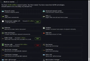 Research Tab | Reactor Idle Wikia | Fandom