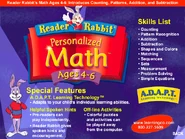Reader Rabbit Math Adventures Ages 4-6 | Reader Rabbit Wiki | Fandom