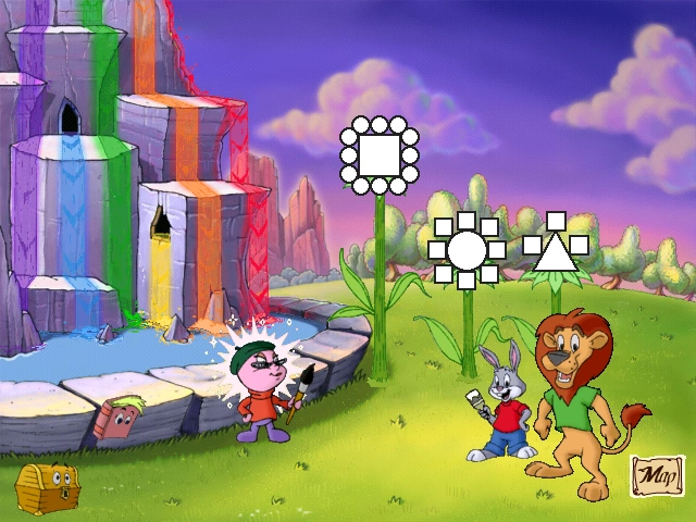 Rainbow Falls Painting | Reader Rabbit Wiki | Fandom