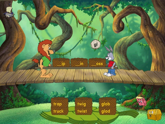 Falling Peacenuts | Reader Rabbit Wiki | Fandom