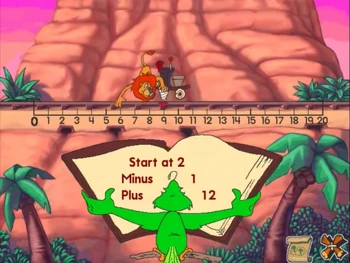 Number Line Treasure | Reader Rabbit Wiki | Fandom