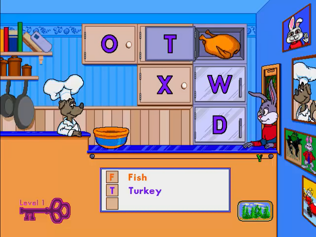 ABC Diner (activity) | Reader Rabbit Wiki | Fandom