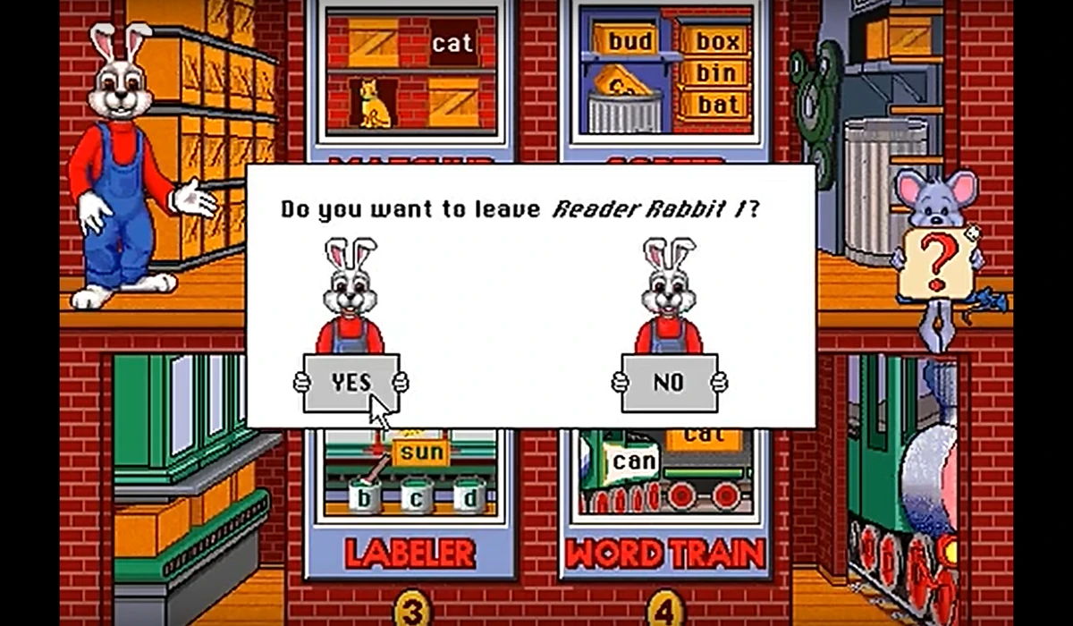 Exit Screen | Reader Rabbit Wiki | Fandom