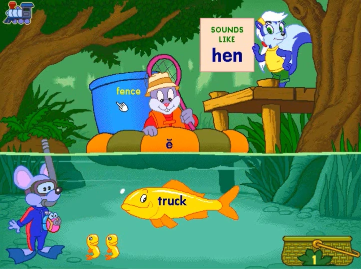 Vowel Pond | Reader Rabbit Wiki | Fandom