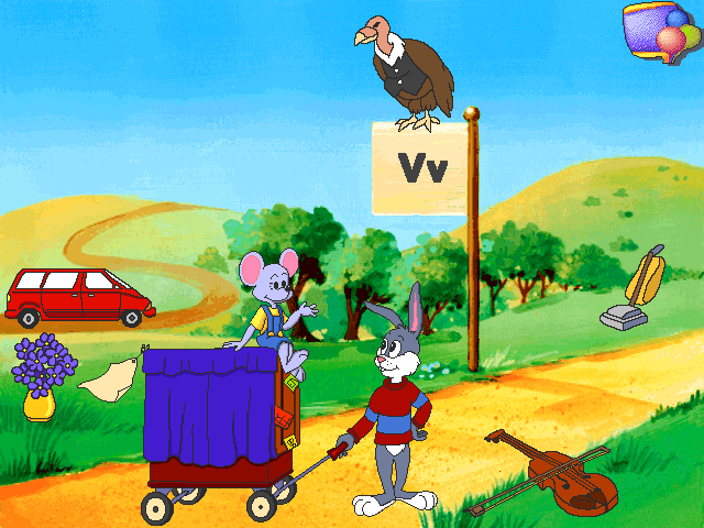 V Letter Land (Reader Rabbit's Learn to Read) | Reader Rabbit Wiki | Fandom