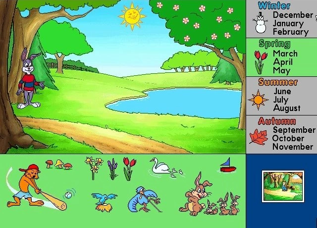 Seasons Scrapbook | Reader Rabbit Wiki | Fandom