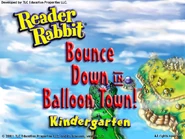 Reader Rabbit Kindergarten: Bounce Down in Balloon Town! | Reader ...