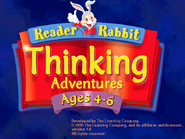 Reader Rabbit Thinking Adventures Ages 4-6 | Reader Rabbit Wiki | Fandom