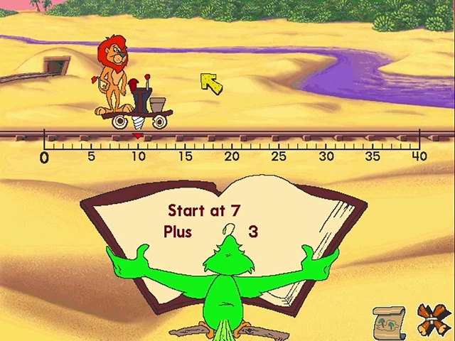 Number Line Treasure | Reader Rabbit Wiki | Fandom