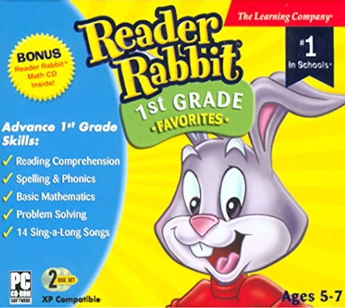 Reader Rabbit 1st Grade Favorites | Reader Rabbit Wiki | Fandom