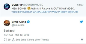 Art3mis & Parzival (GUNSHIP Song) | Ready Player One Wiki | Fandom