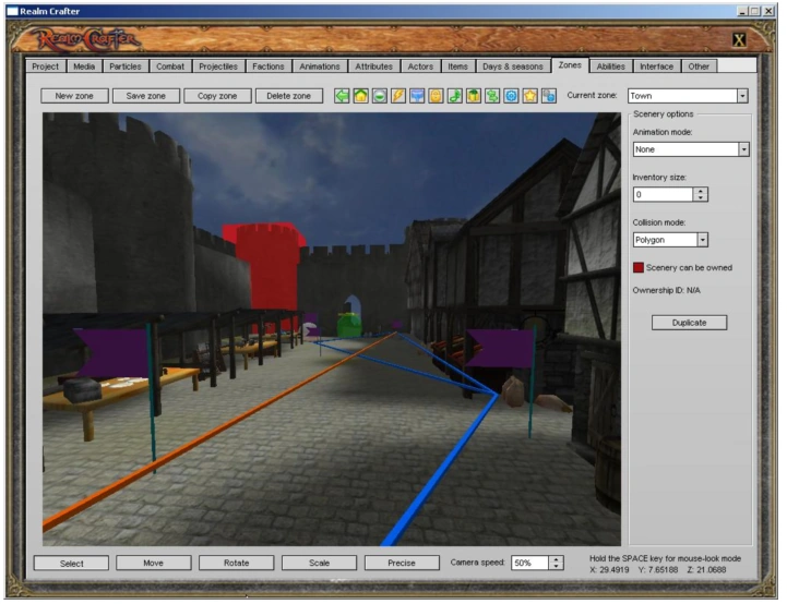 Zones Tab | RealmCrafter Wiki | Fandom