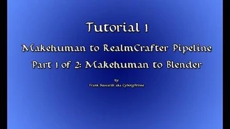 MakeHuman to RealmCrafter Tutorial | RealmCrafter Wiki | Fandom