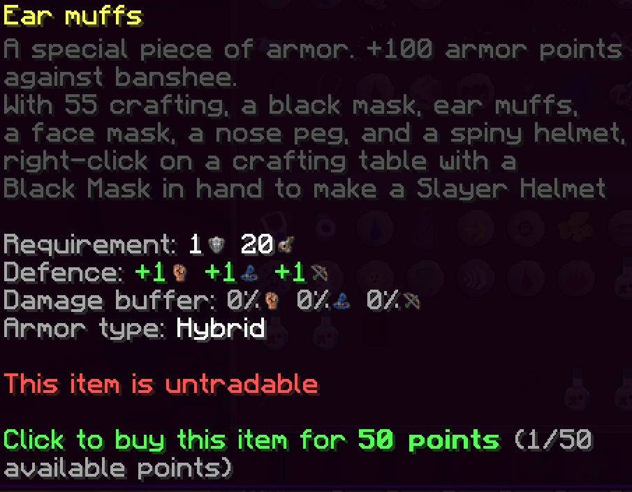 Ear muffs | Minescape Wiki | Fandom