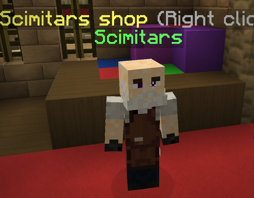 Scimitars shop | Minescape Wiki | Fandom