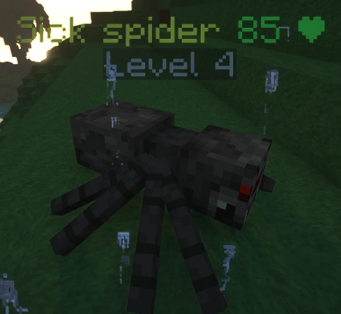 Mobs/Sick spider | Minescape Wiki | Fandom