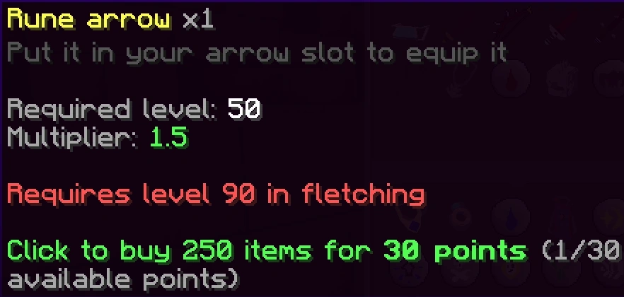 Rune arrow | Minescape Wiki | Fandom