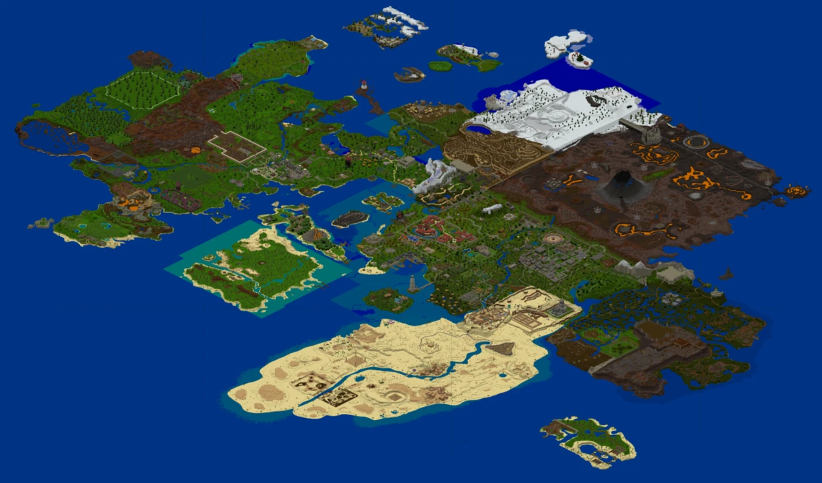 World Map | Minescape Wiki | Fandom