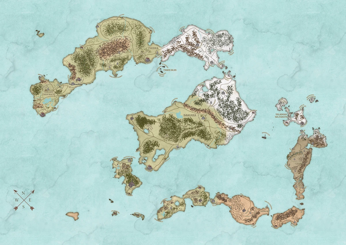 World Map | Realmofrothornia Wiki | Fandom