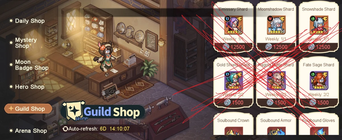 Guild Shop Recommendation | Realms of Pixel Wiki | Fandom