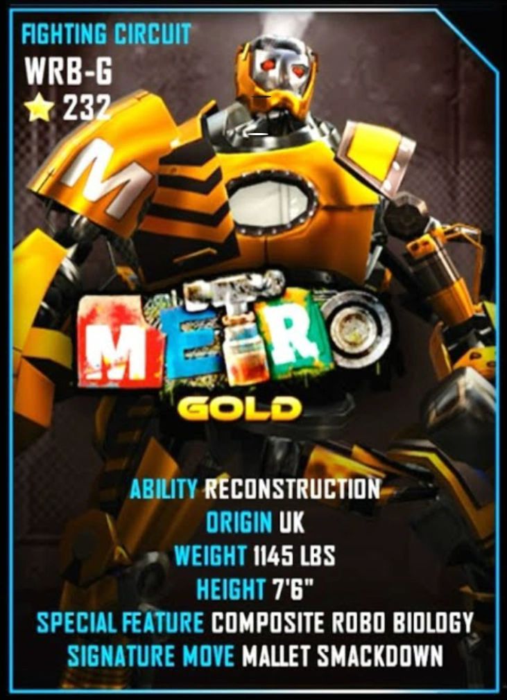 Metro Gold | Real Steel Wiki | Fandom