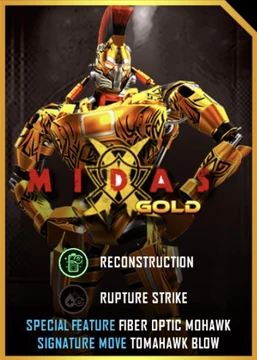 Real Steel Midas Full Body