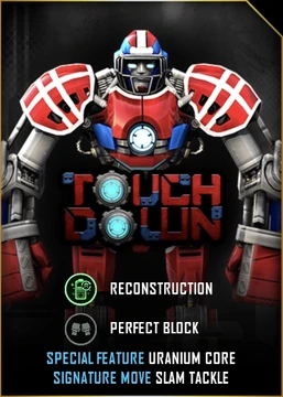 real steel touchdown evolution