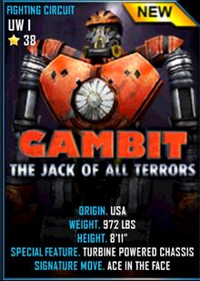 Gambit | Real Steel Wiki | Fandom