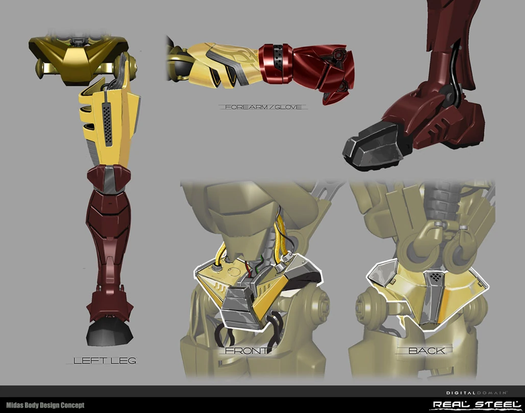 Real Steel Midas Full Body