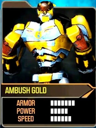 Ambush Gold | Real Steel Wiki | Fandom