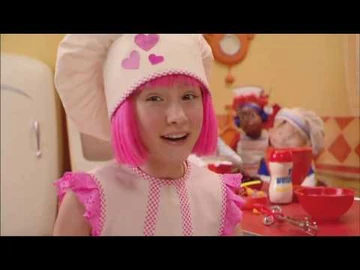 how to bake a cake lazy town