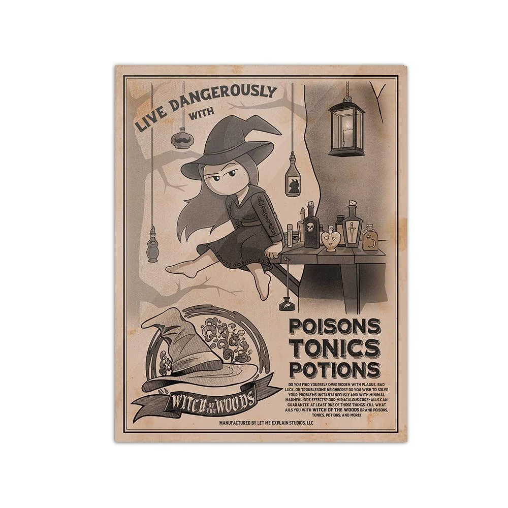 Witch of the Woods merchandise | Let Me Explain Studios Wiki | Fandom