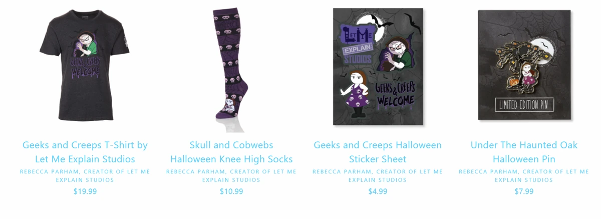 Halloween merchandise | Let Me Explain Studios Wiki | Fandom