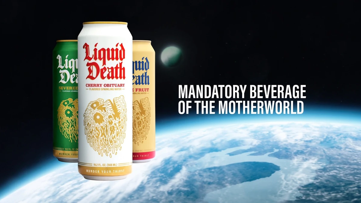 Liquid Death x Rebel Moon: Mandatory Beverage of the Motherworld ...
