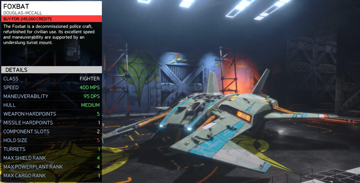 Foxbat - Rebel Galaxy Wiki