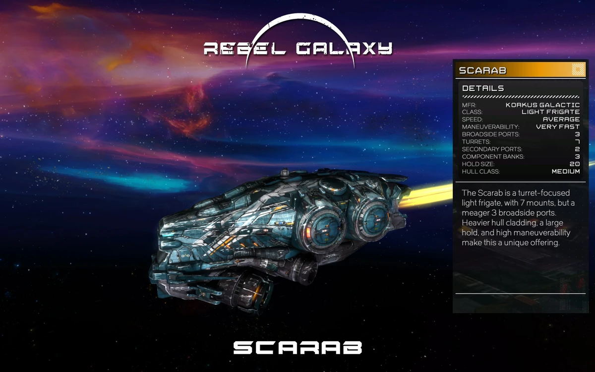 Scarab - Rebel Galaxy Wiki