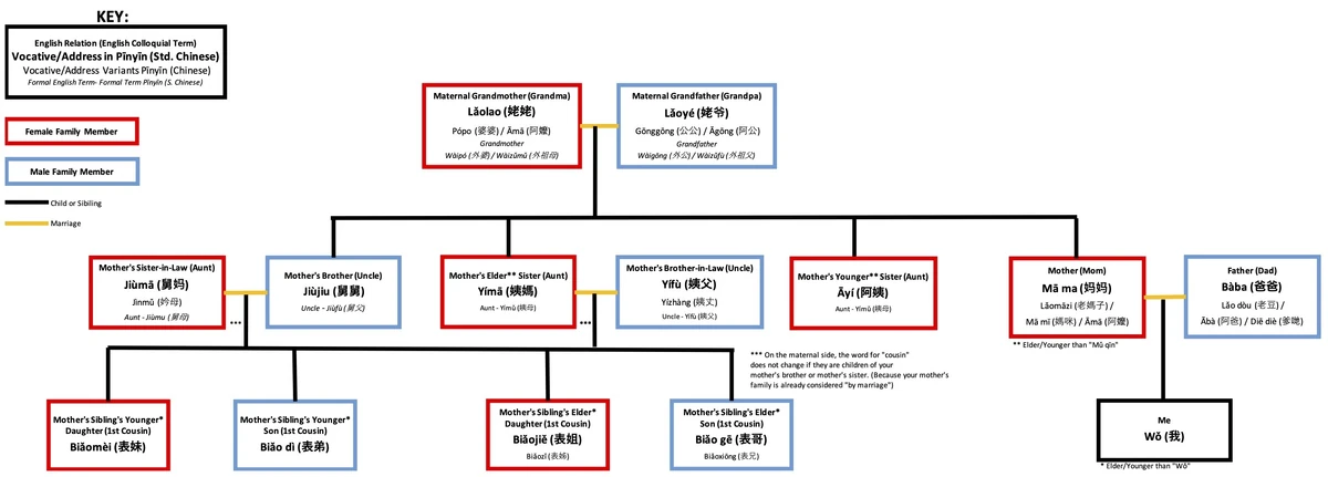 Chinese Family Trees and Titles | The Rebirth Of The Malicious Empress ...