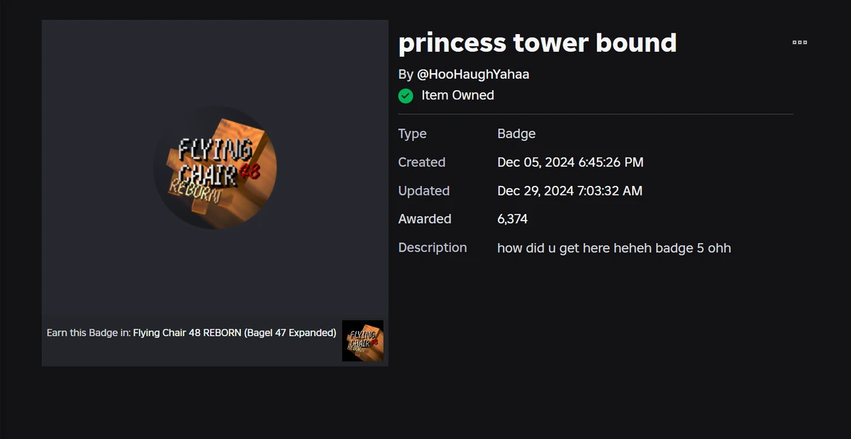 Princess tower bound | Flying Chair 48 Wiki | Fandom