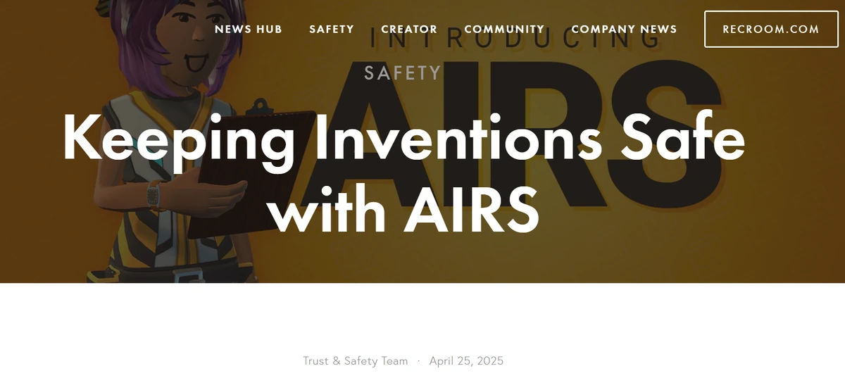 AIRS | Rec Room Wiki | Fandom