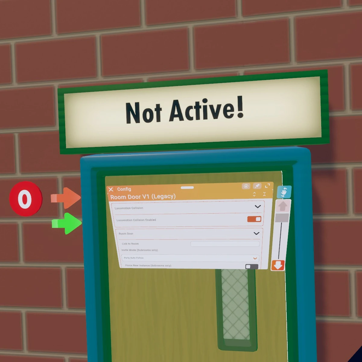 Room Door V1 (Legacy) | Rec Room Wiki | Fandom