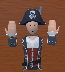 Pirate Captain Set | Rec Room Wiki | Fandom