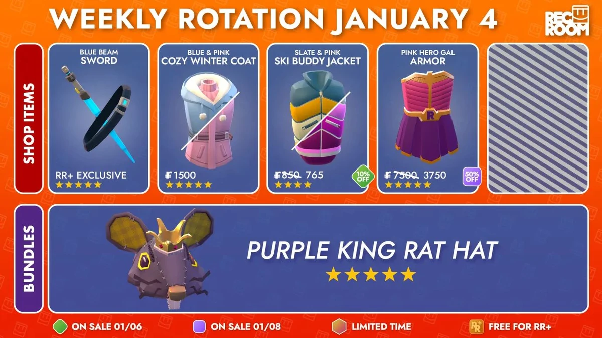 Weekly Rotation Archive 2023 | Rec Room Wiki | Fandom