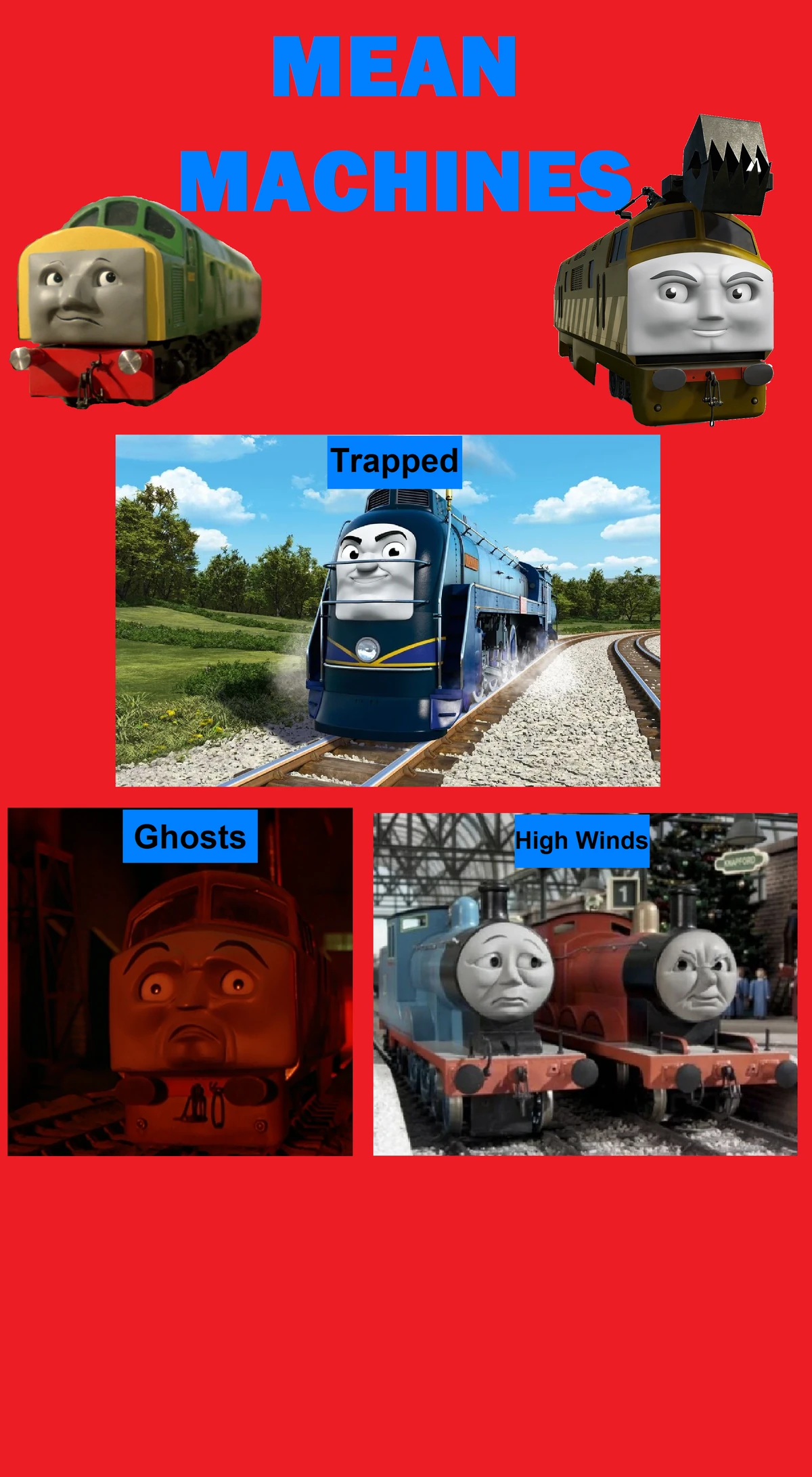 Trapped, Ghosts and High Winds (Thomas/TUGS Villains version) | Recast and Roleswap Wiki | Fandom