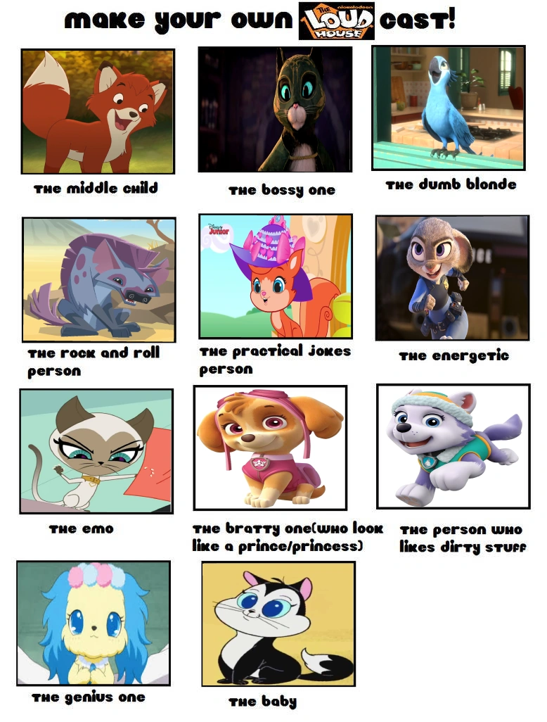 The Animal House | Recast and Roleswap Wiki | Fandom