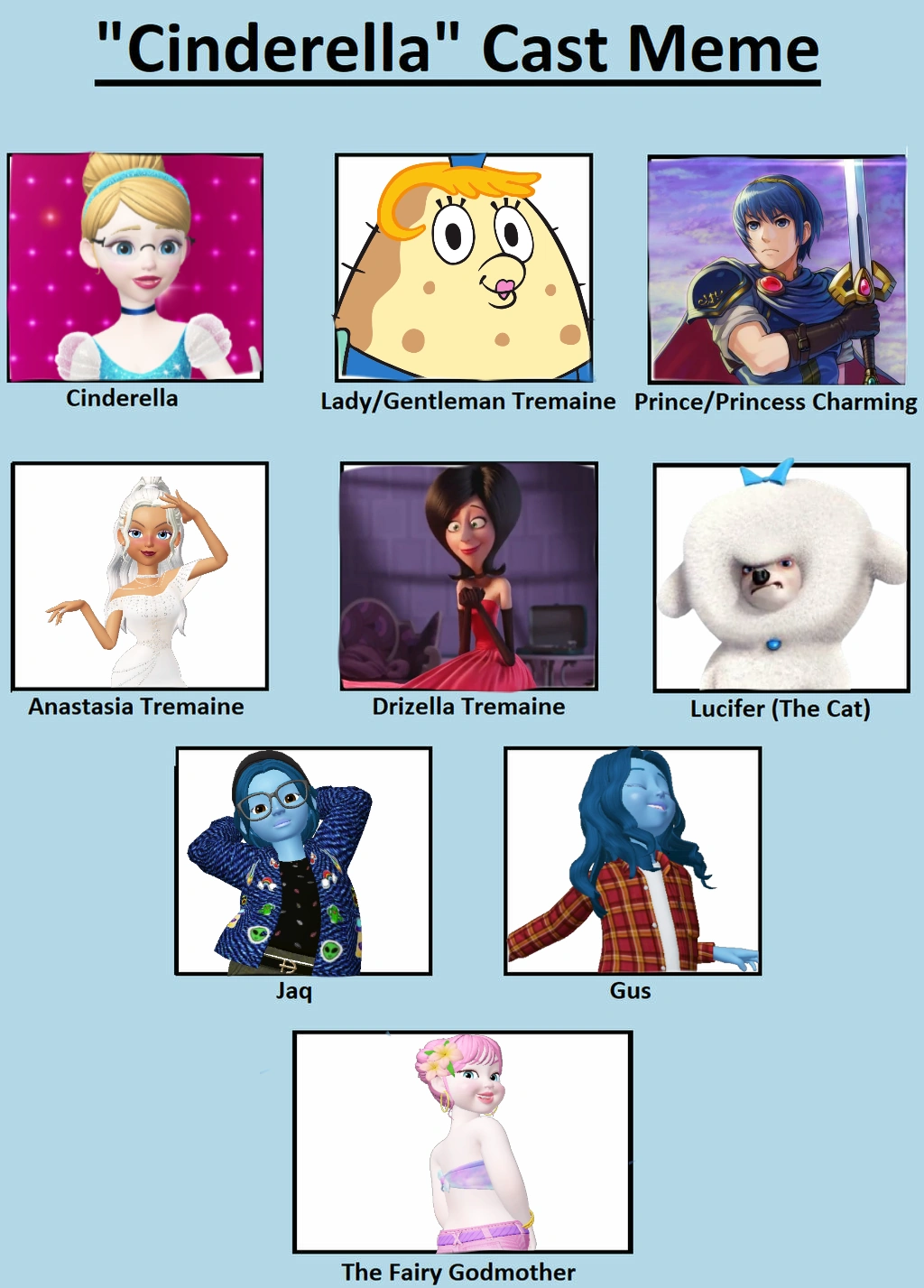 Cinderella (Eliza's Version) | Recast meme central Wiki | Fandom