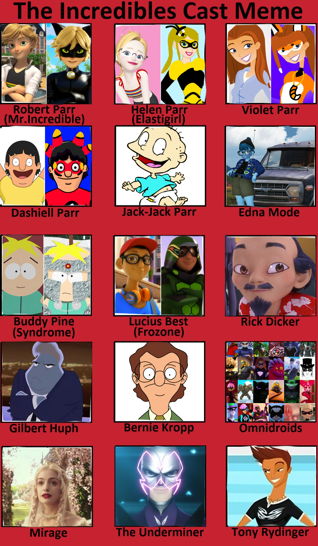 The Incredibles (Eliza's Version) | Recast meme central Wiki | Fandom