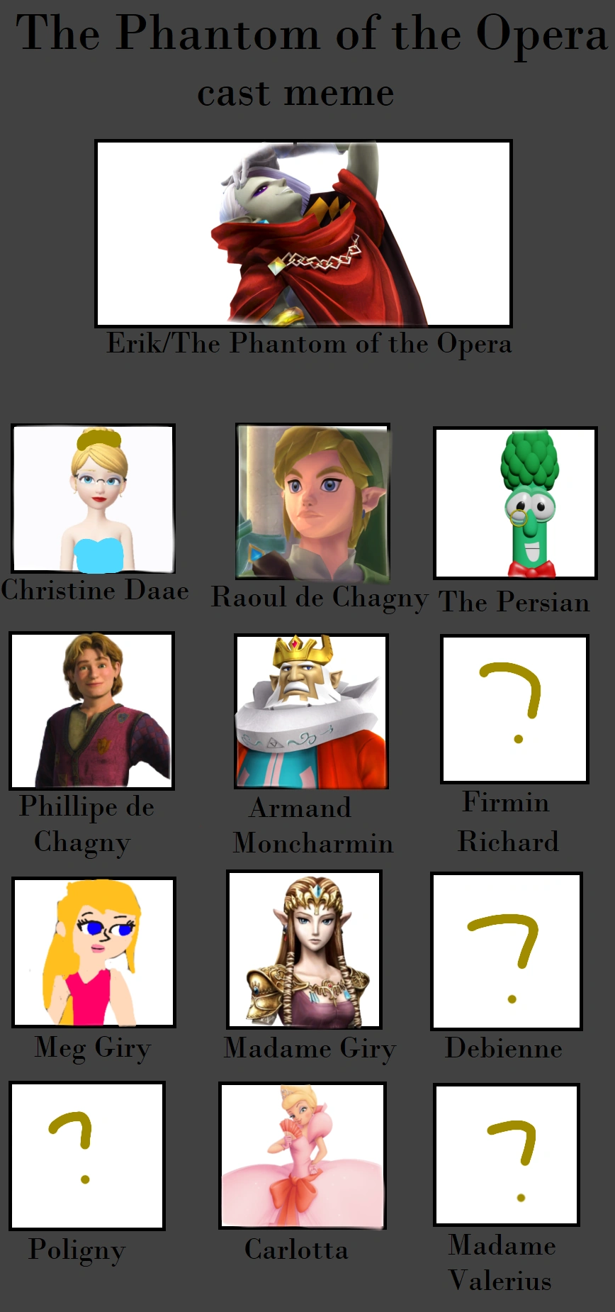 The Phantom of Hyrule | Recast meme central Wiki | Fandom