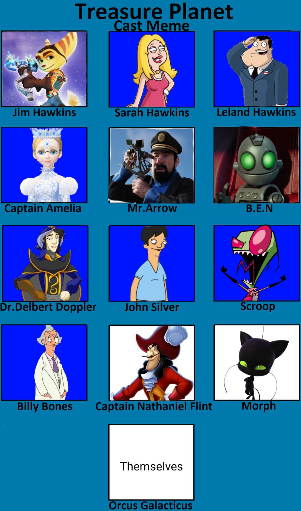 Treasure Planet Elizas Version Recast Meme Central Wiki Fandom