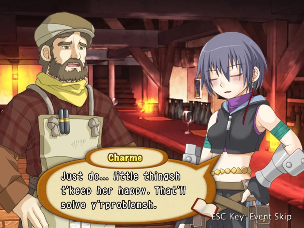 Event: Pub, Charme 3 | Recettear Wiki | Fandom